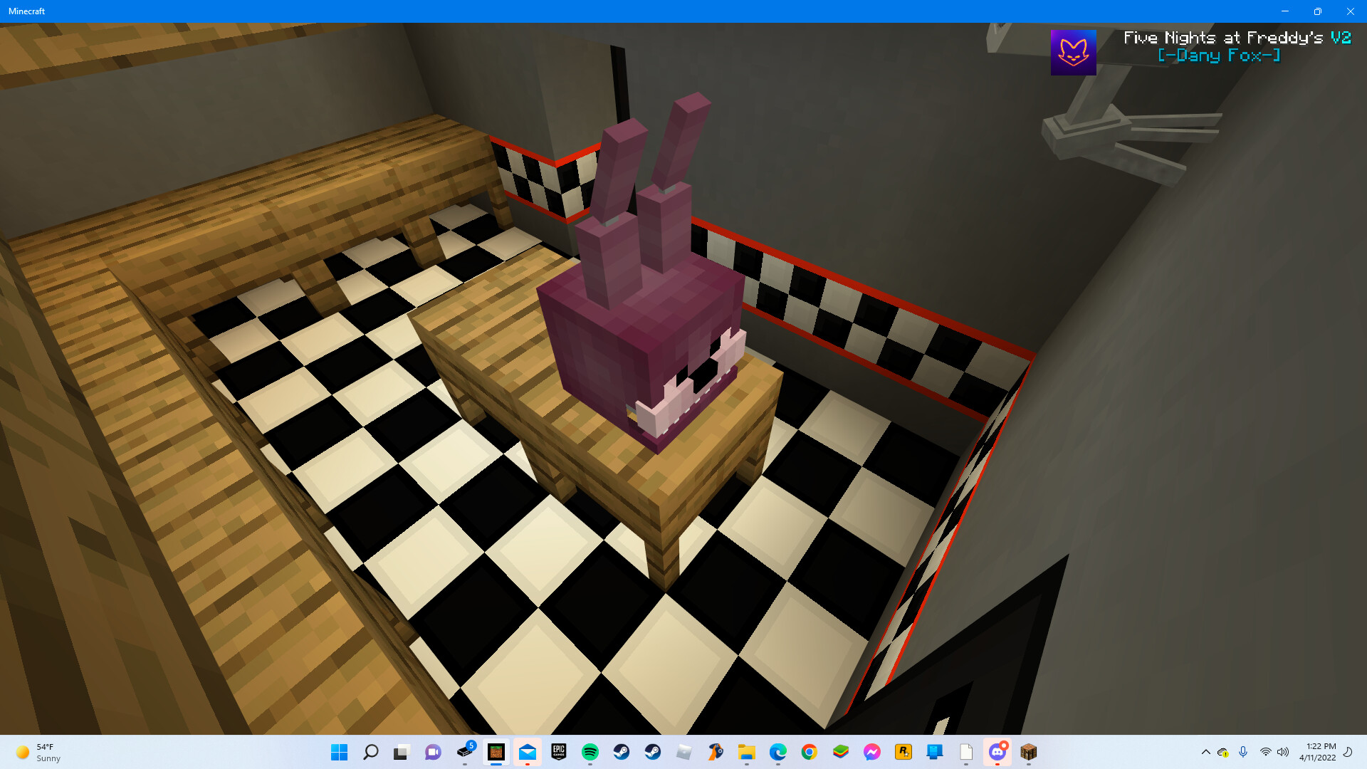 Freddy Fazbear's Pizza bedrock Map Converted!!! Minecraft Map