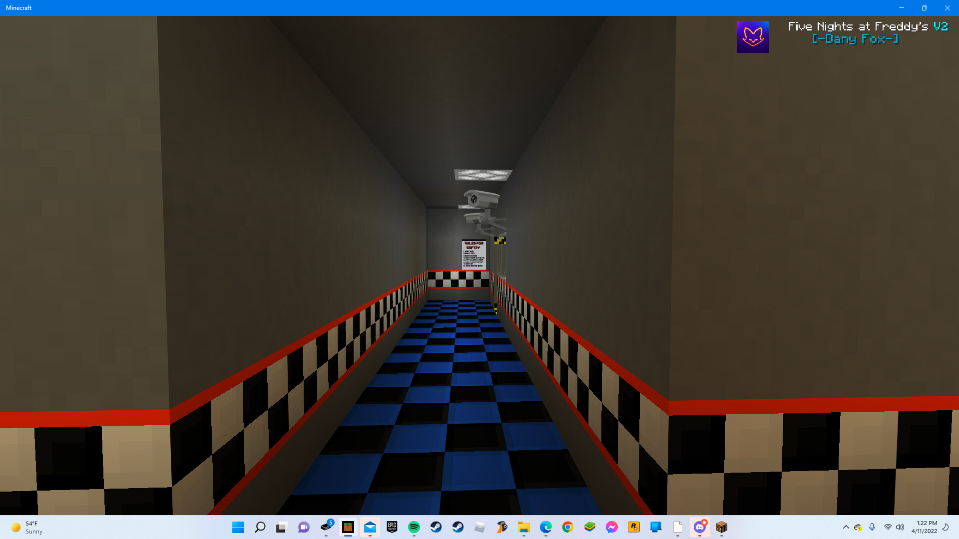 Freddy Fazbear's Pizza bedrock Map Converted!!! Minecraft Map