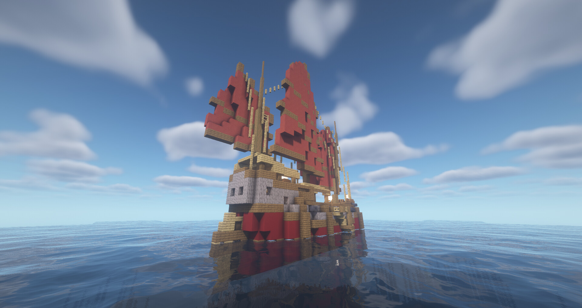 Small trading junk Minecraft Map