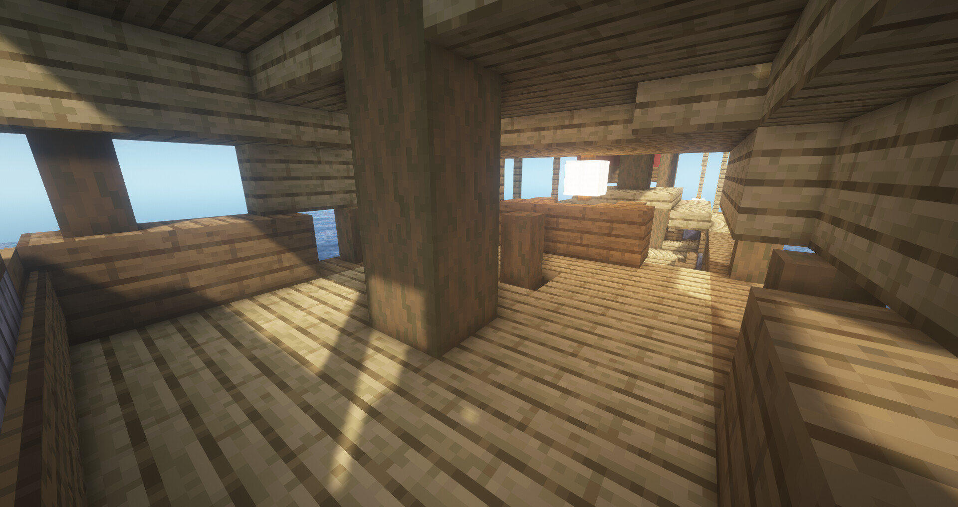 Small trading junk Minecraft Map