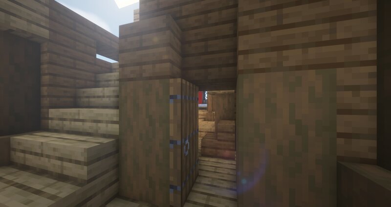 Small trading junk Minecraft Map