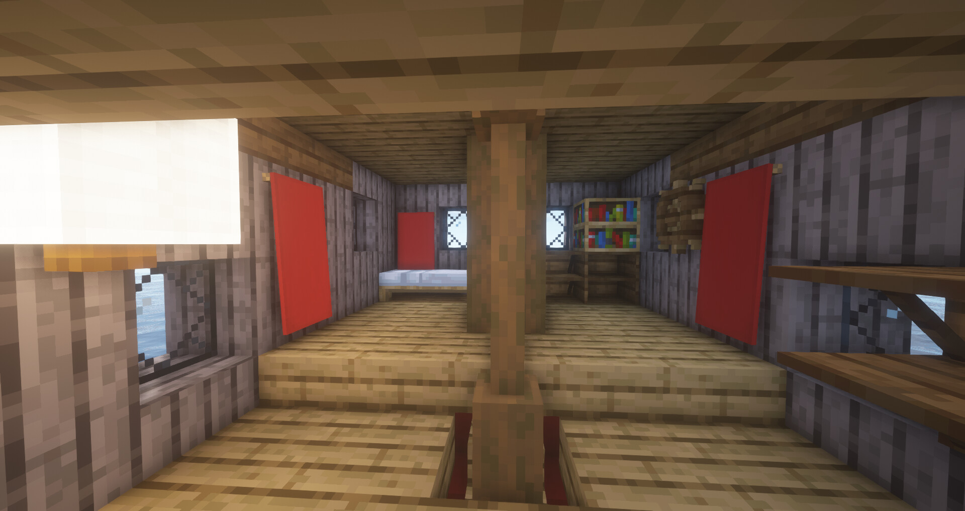 Small trading junk Minecraft Map