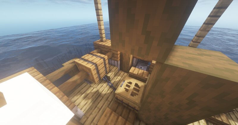 Small trading junk Minecraft Map