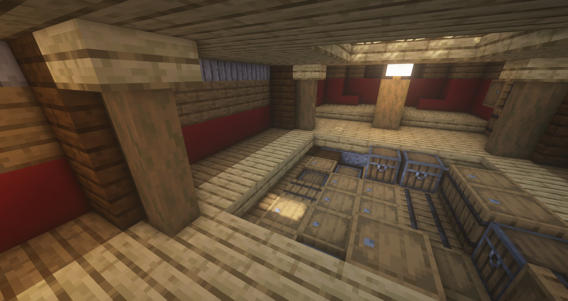 Small trading junk Minecraft Map