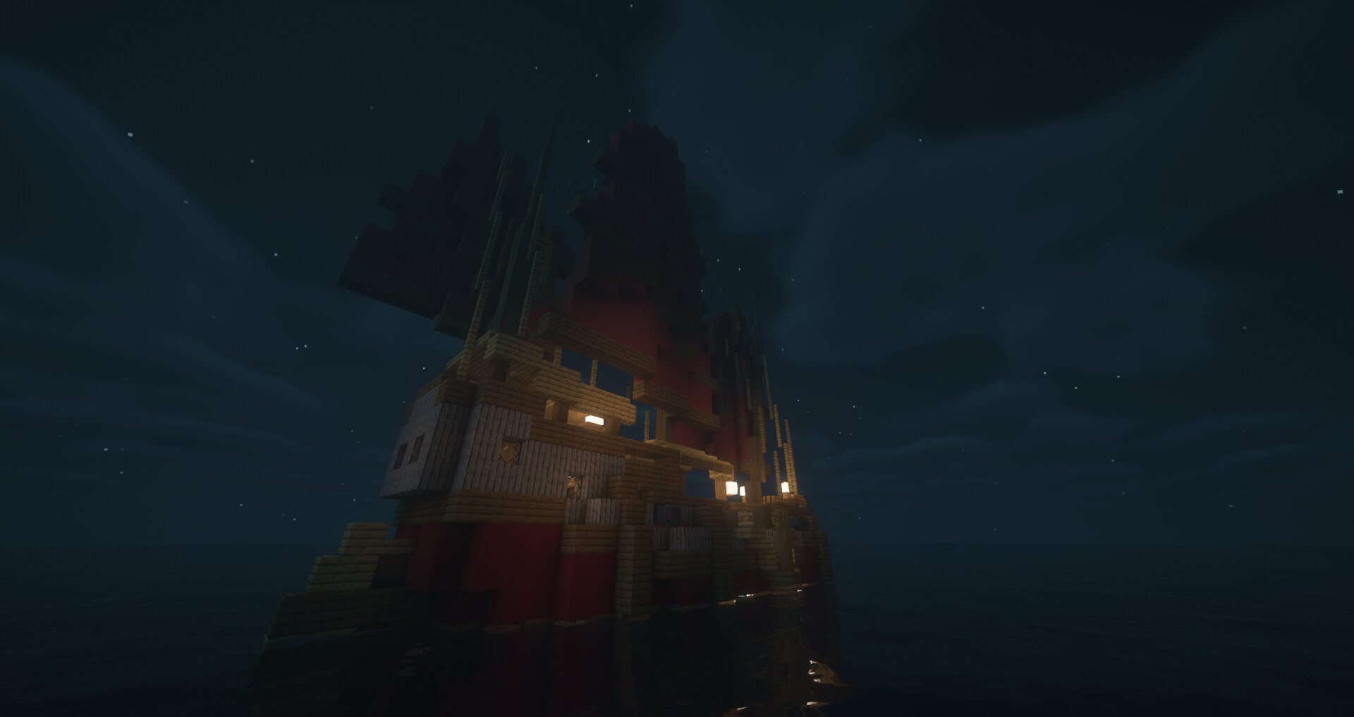 Small trading junk Minecraft Map