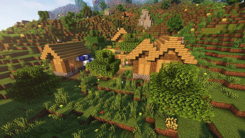 Biome Bundle: Plains edition (Custom survival with dungeons/structures ...