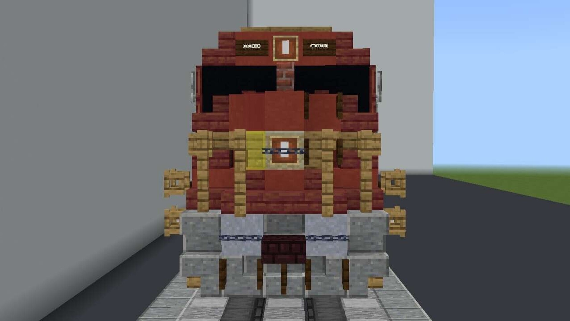 Minecraft Santa Fe EMD FP45 Diesel Locomotive Minecraft Map