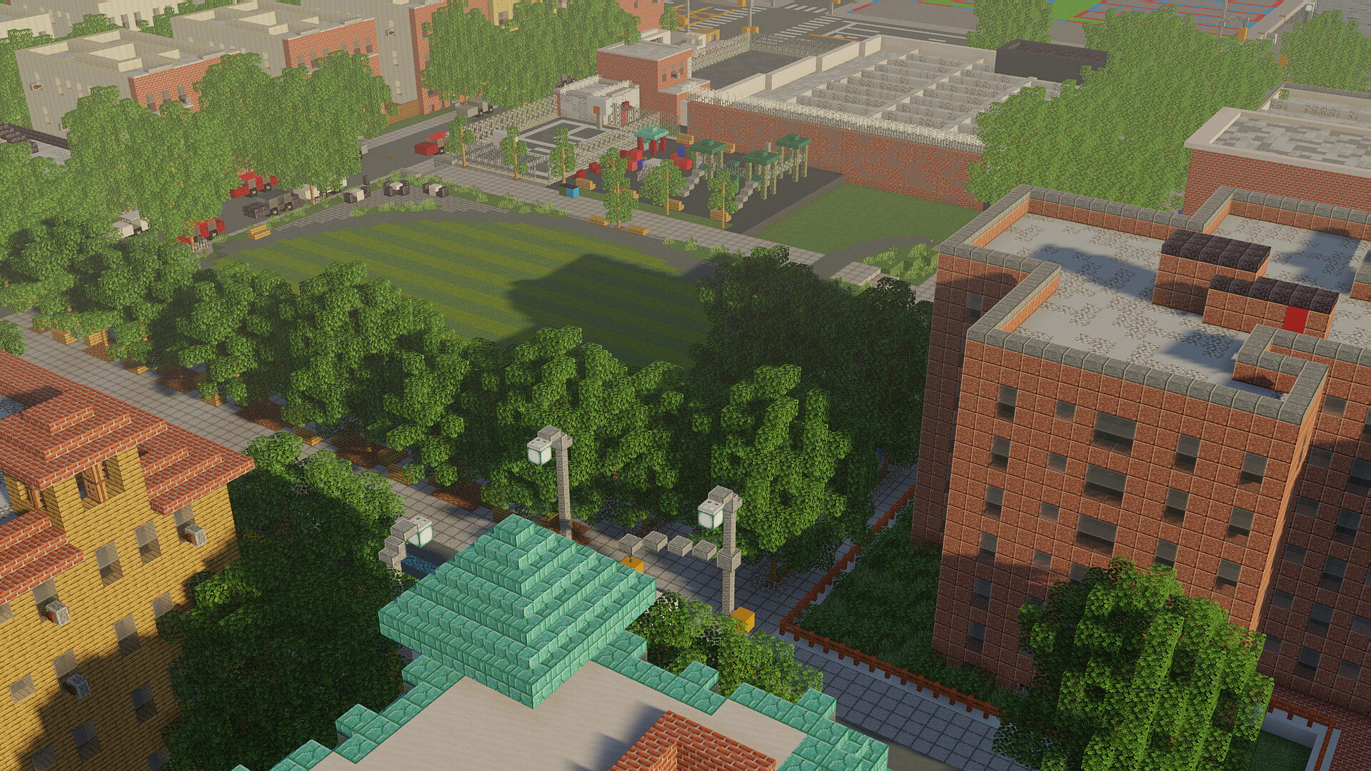 Queens Nyc Neighborhood Minecraft Map