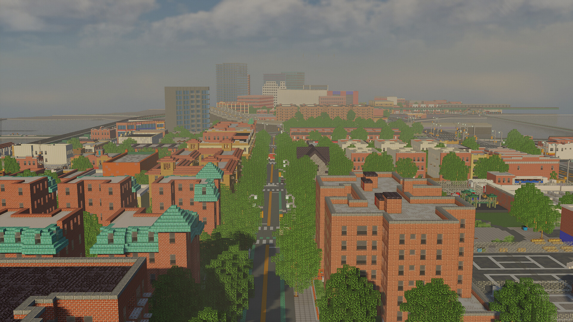 Queens Nyc Neighborhood Minecraft Map