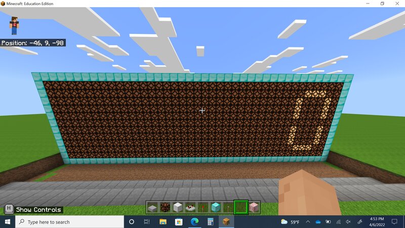 New Compact Binary 7-segment Display Minecraft Map