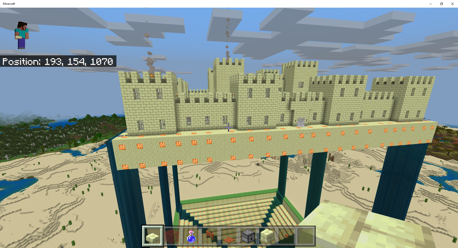 Castle In The Sky Minecraft Map