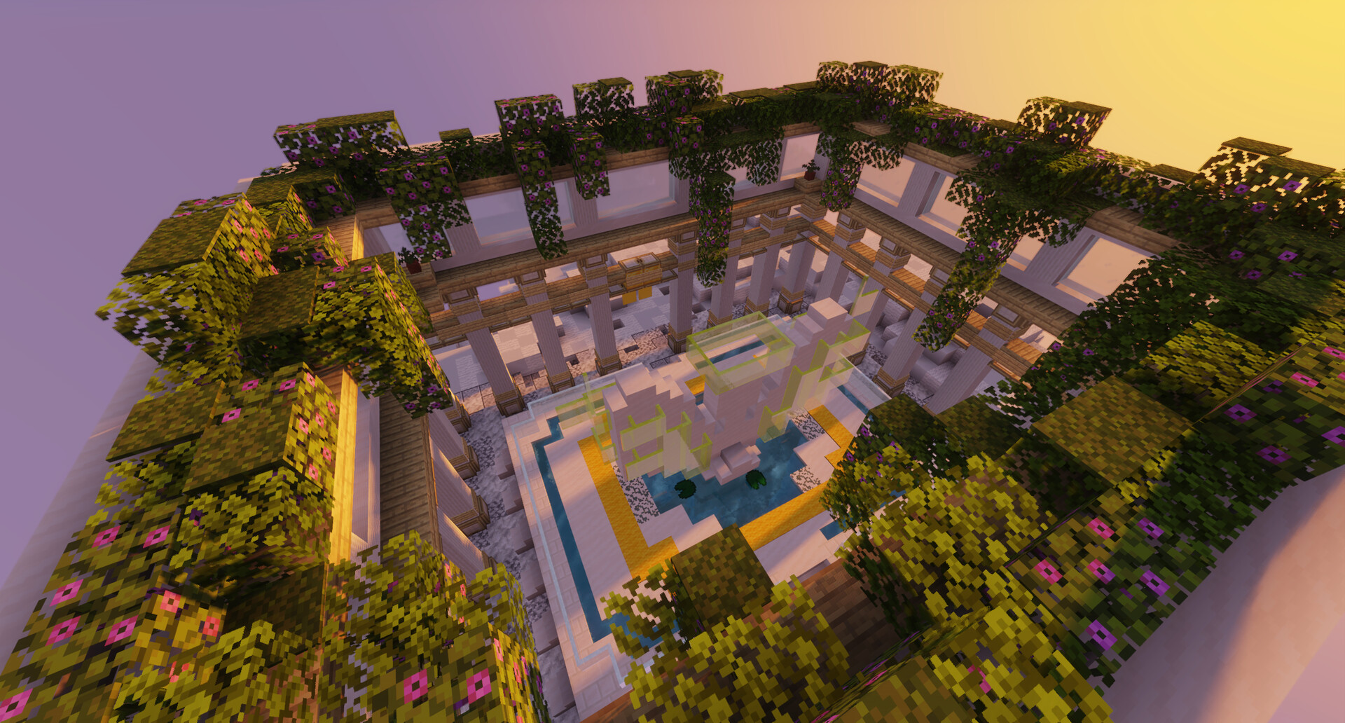 Heavenly Parthenon Tutorial! Minecraft Map