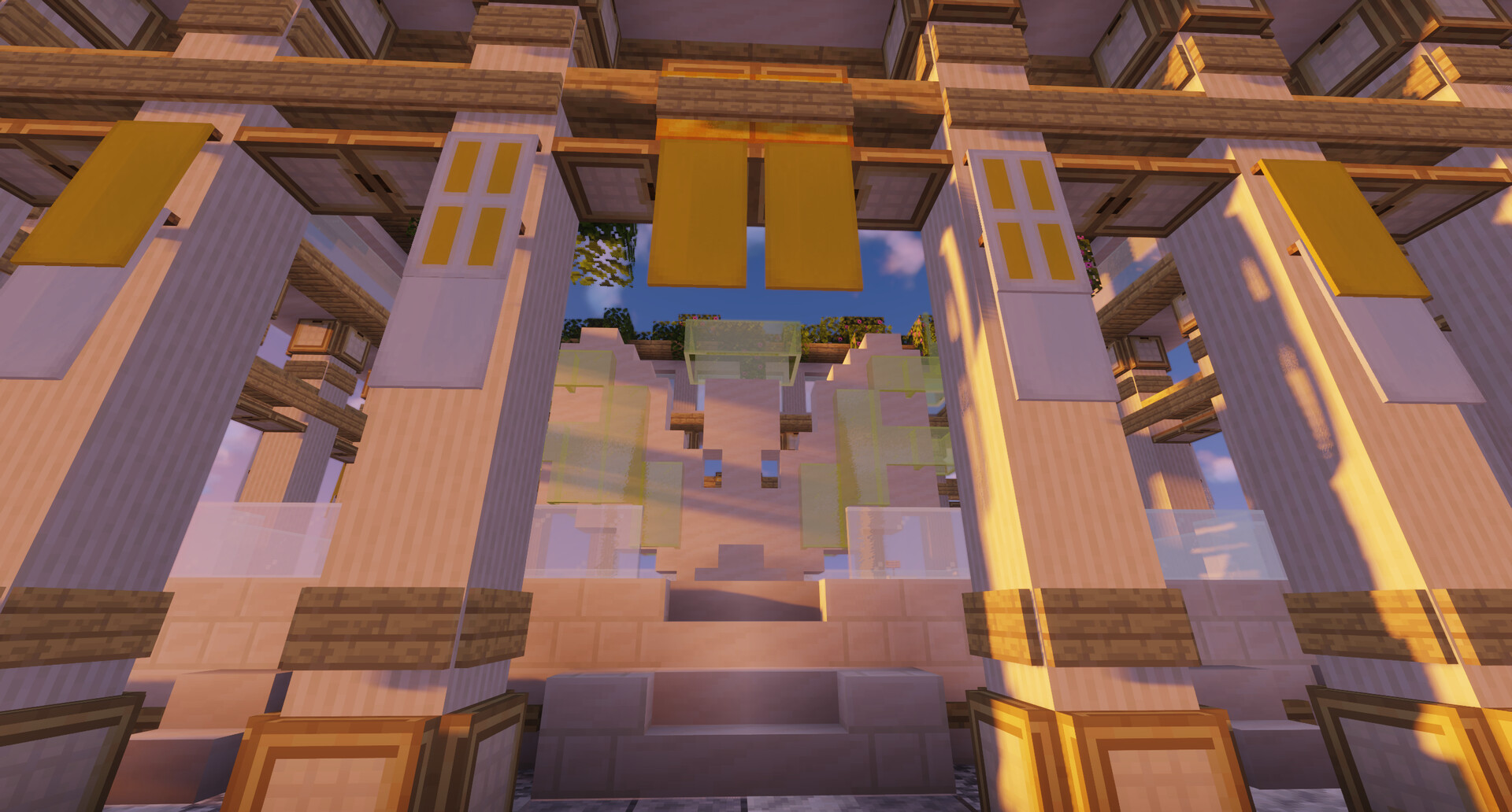 Heavenly Parthenon Tutorial! Minecraft Map