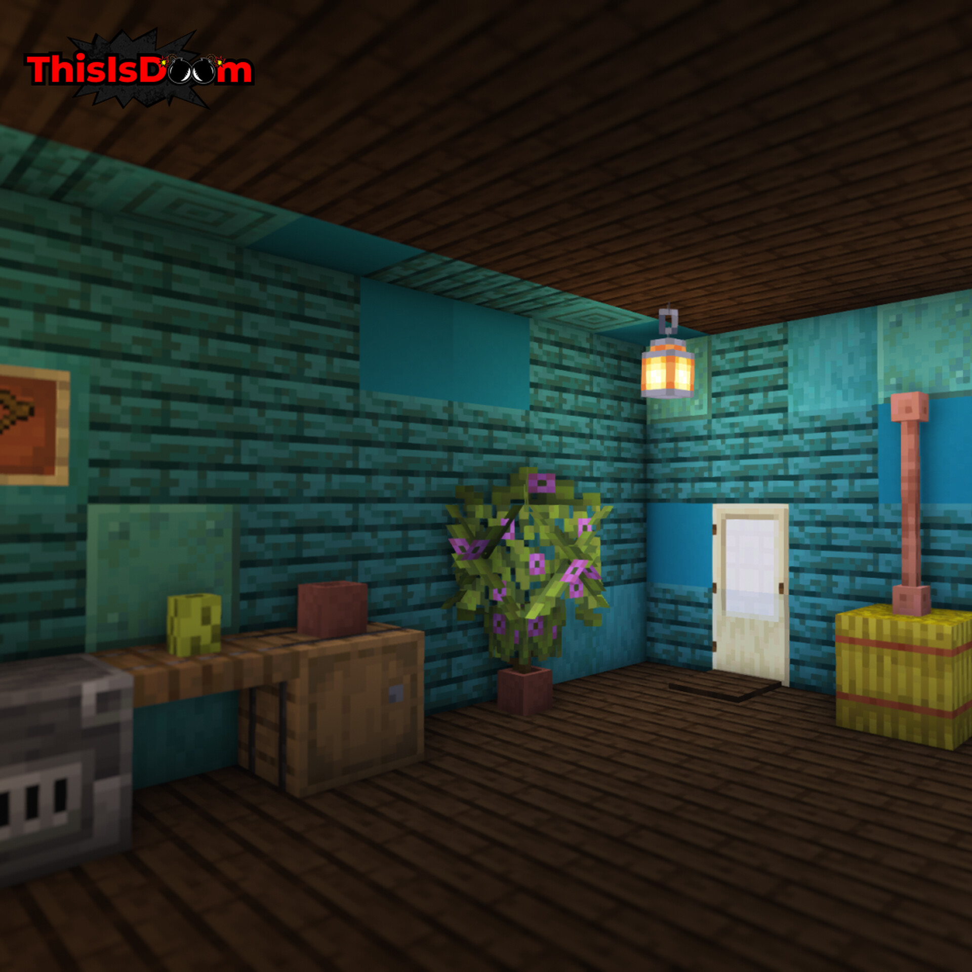 Wonky Witch House and Interior (Build and Litematic) Minecraft Map