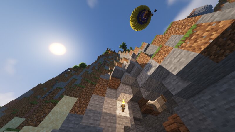 Cliff house Minecraft Map