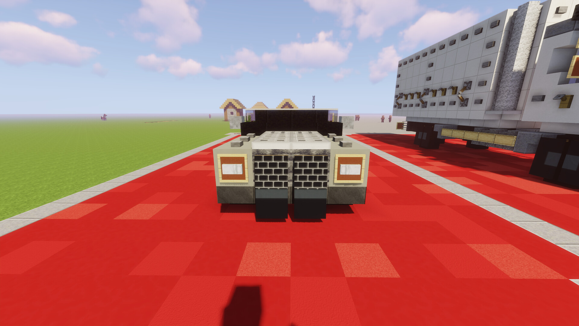 Mercedes W126 SEL Minecraft Map