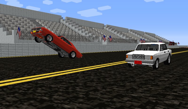 Great Lakes Motorsport Dragway (THE LONGEST DRAG STRIP IN MINECRAFT) V ...