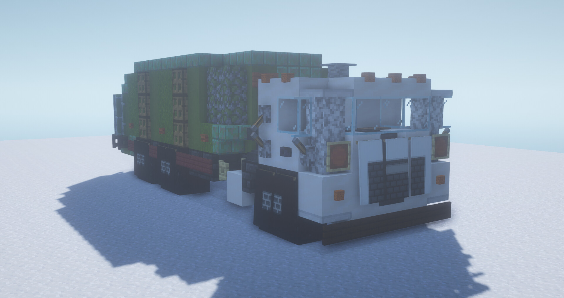 MACK le600 Garbage truck (Download) Minecraft Map