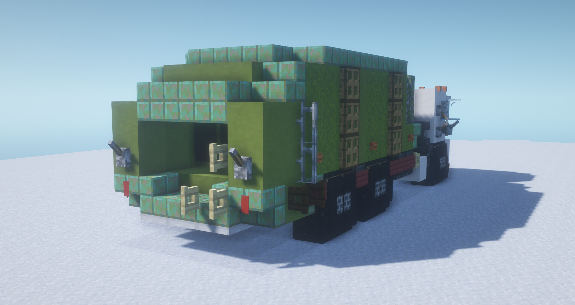 MACK le600 Garbage truck (Download) Minecraft Map