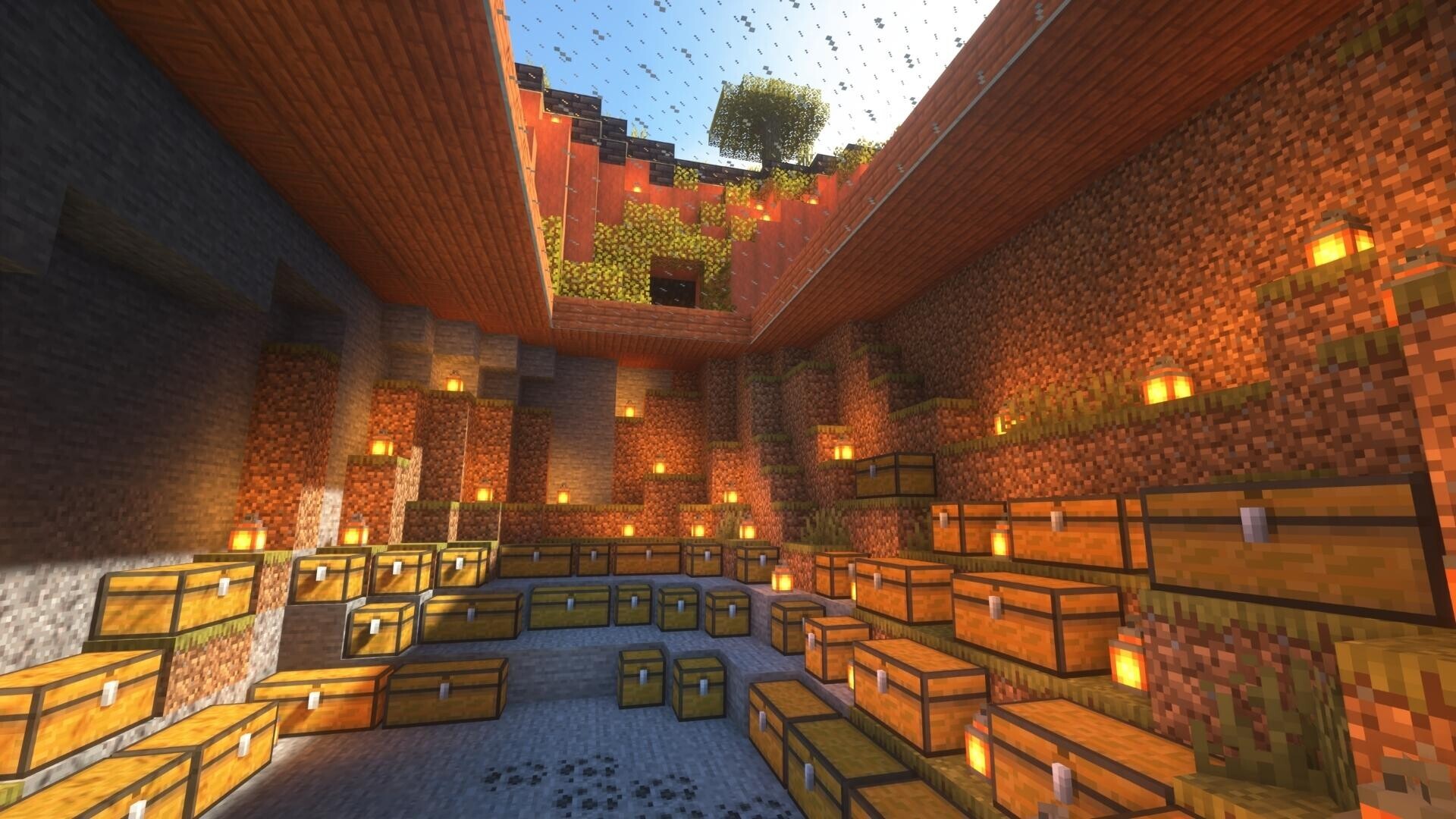 Savanna Underground Base Magnolia! - Java 1.18.1 Minecraft Map