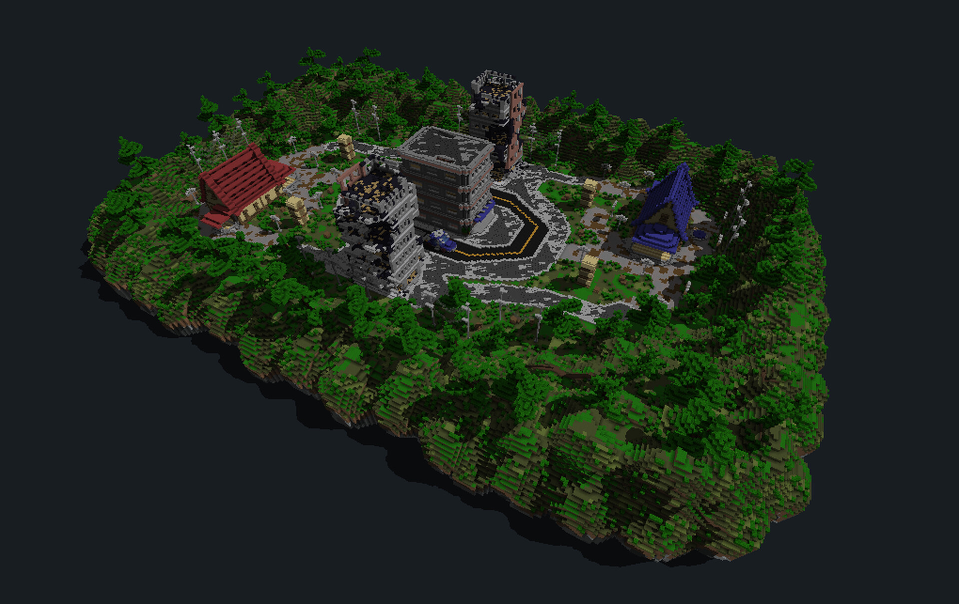 Paintball Map Minecraft Map