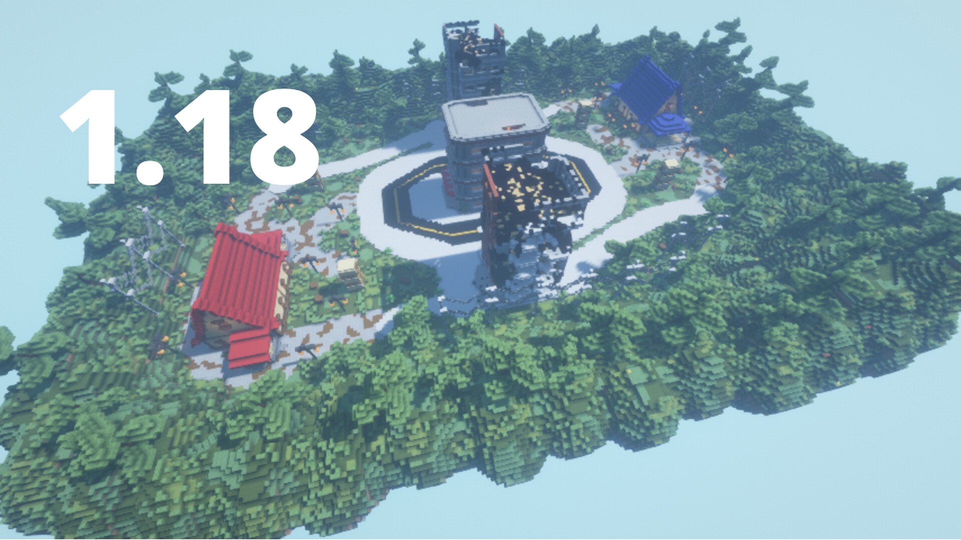 Paintball Map Minecraft Map