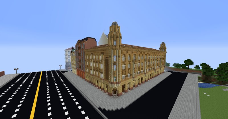 Central european style buildings II Minecraft Map