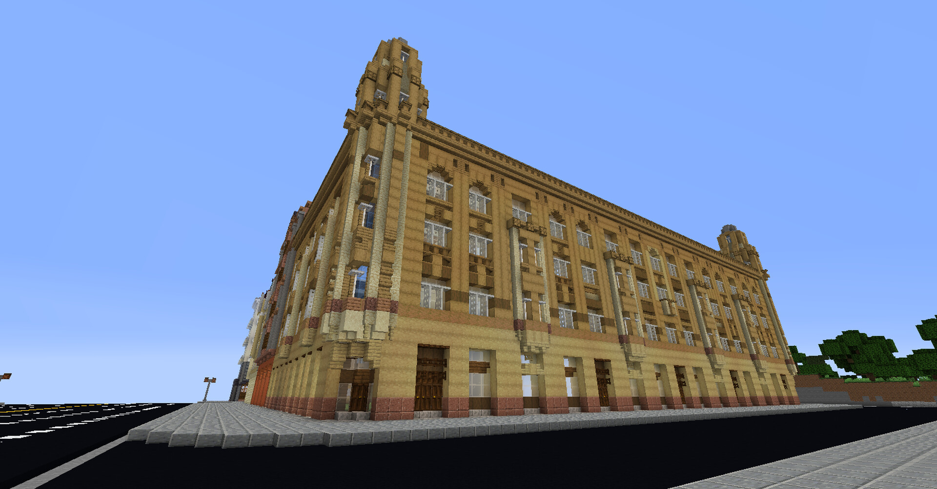 Central european style buildings II Minecraft Map