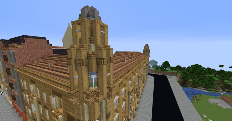 Central european style buildings II Minecraft Map