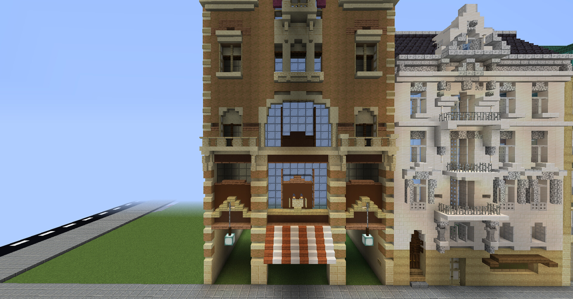 Central european style buildings II Minecraft Map