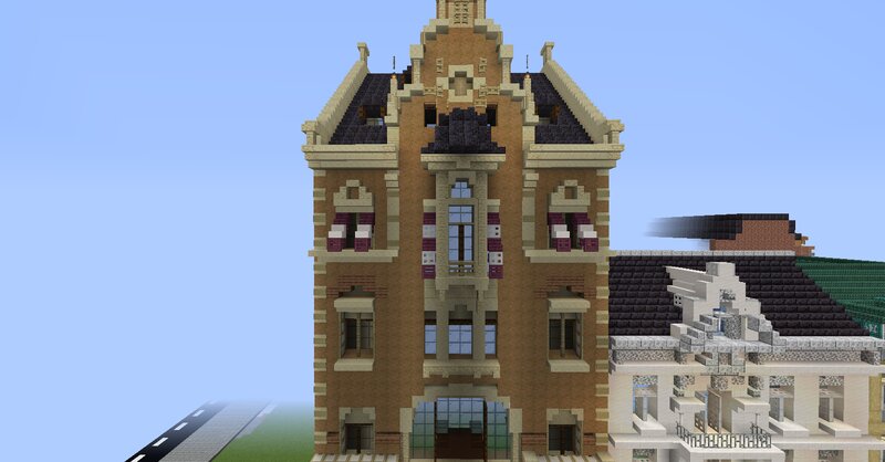 Central european style buildings II Minecraft Map