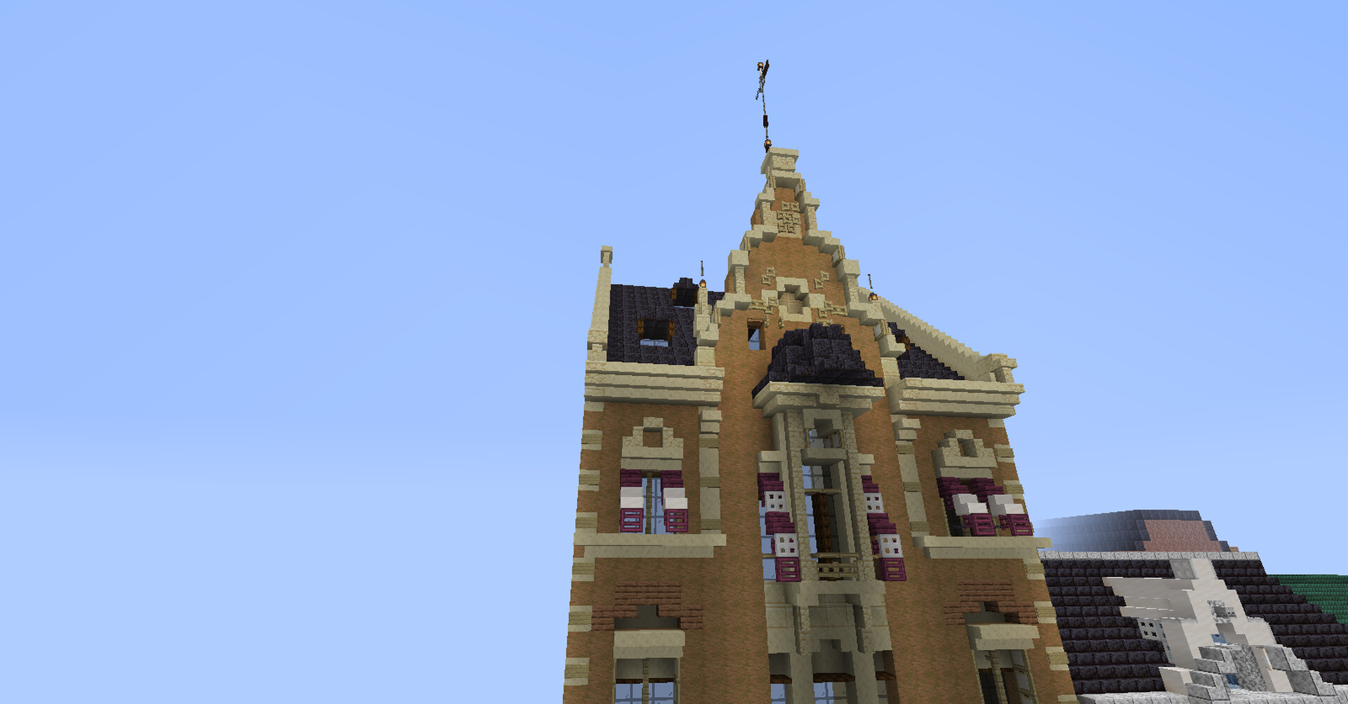 Central european style buildings II Minecraft Map