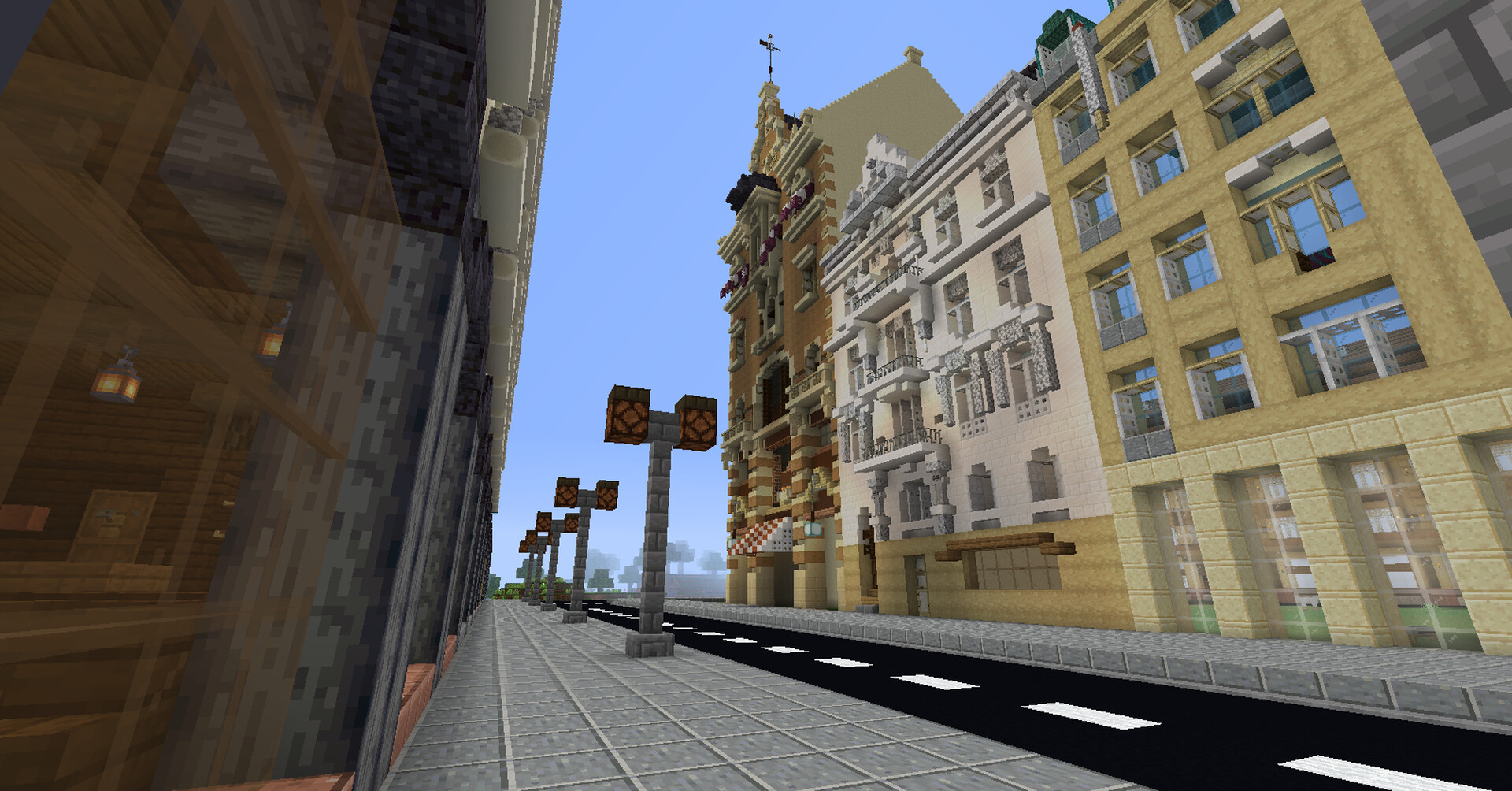 Central european style buildings II Minecraft Map