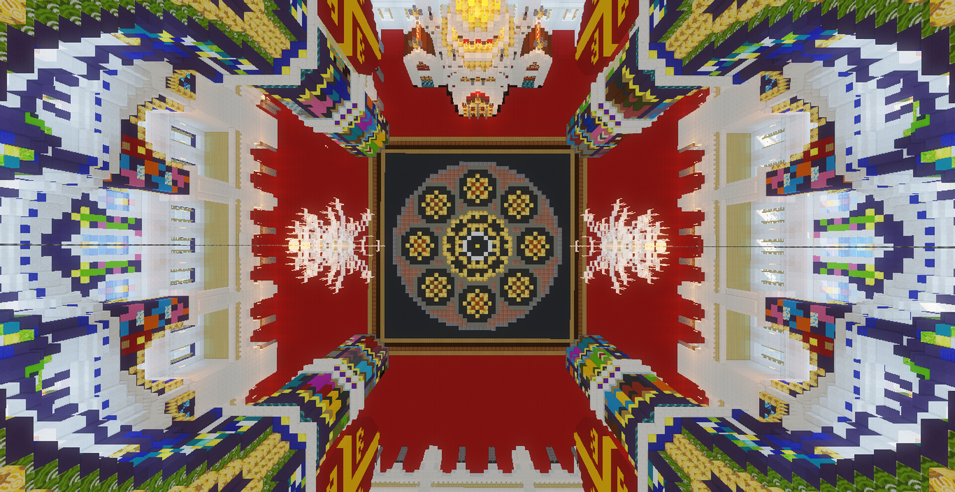 Cathedral interior Minecraft Map