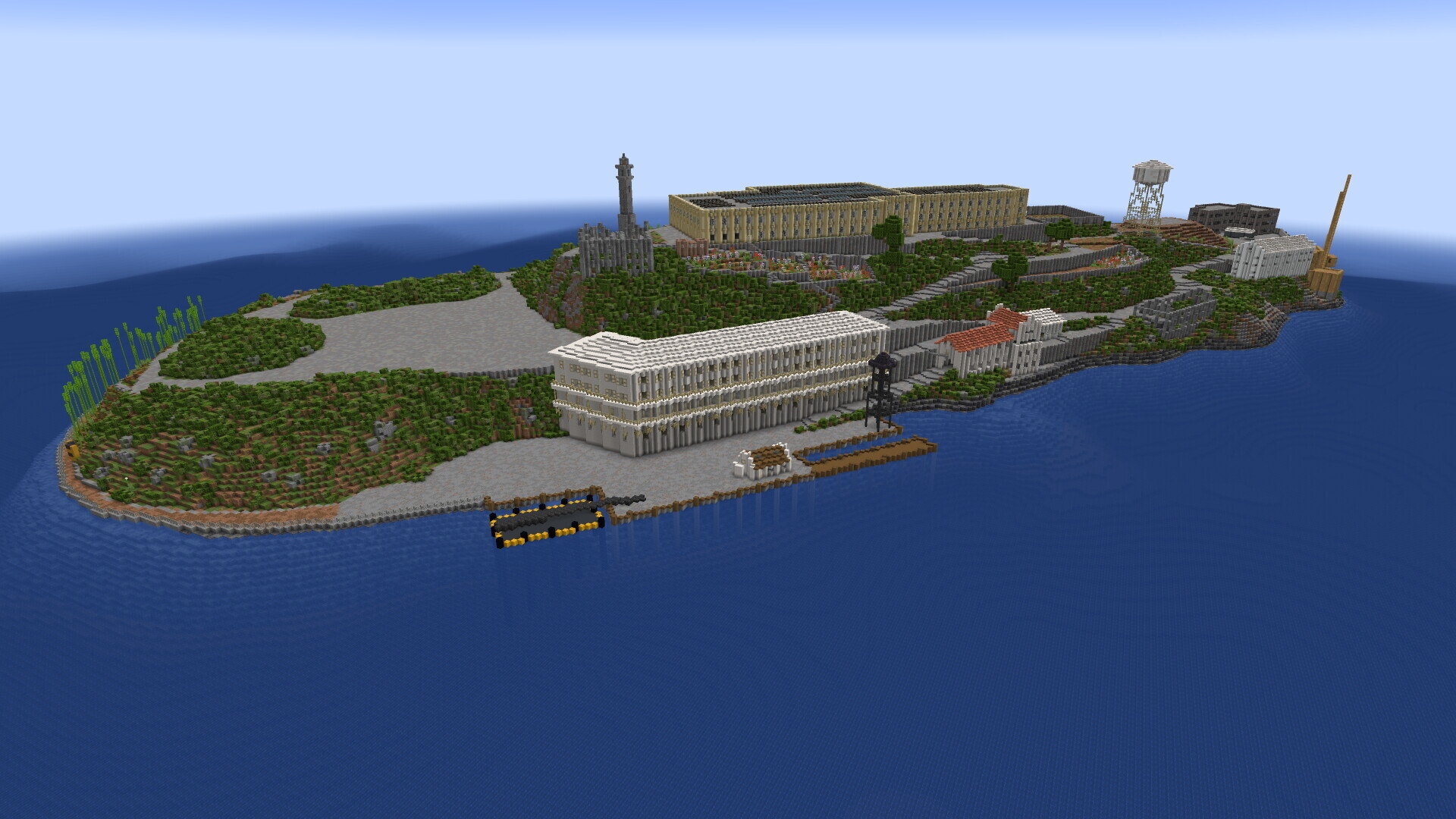Alcatraz Minecraft Map