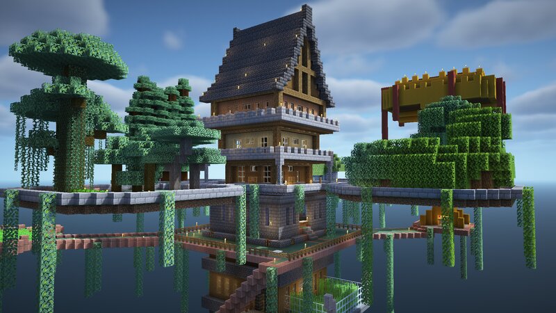 My 1 Chunk Survival Base 1.20.2/1.20.1/1.20/1.19.2/1.19.1/1.19/1.18/1. ...