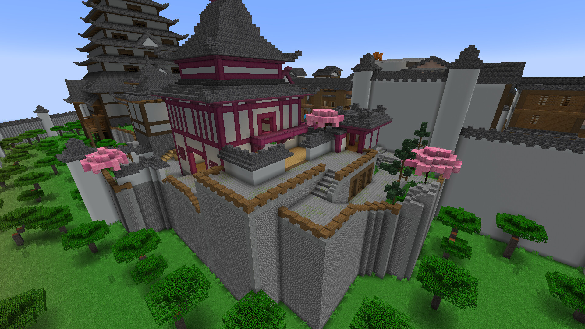 Overwatch - Hanamura Minecraft Map