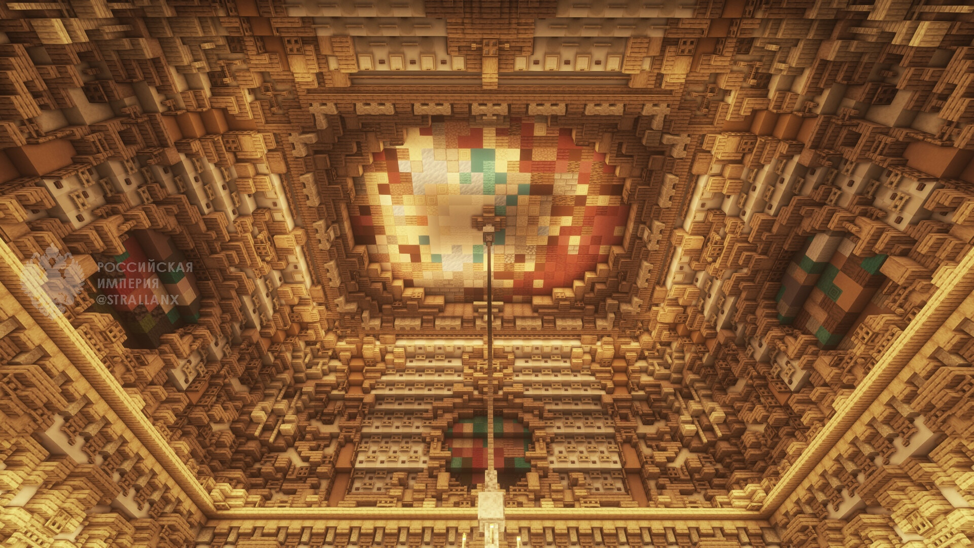 Main staircase / Парадная лестница Minecraft Map