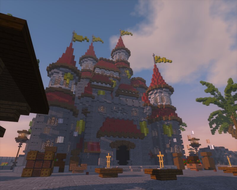 🌵Tropical Castle HUB |250x250|🌵 Minecraft Map