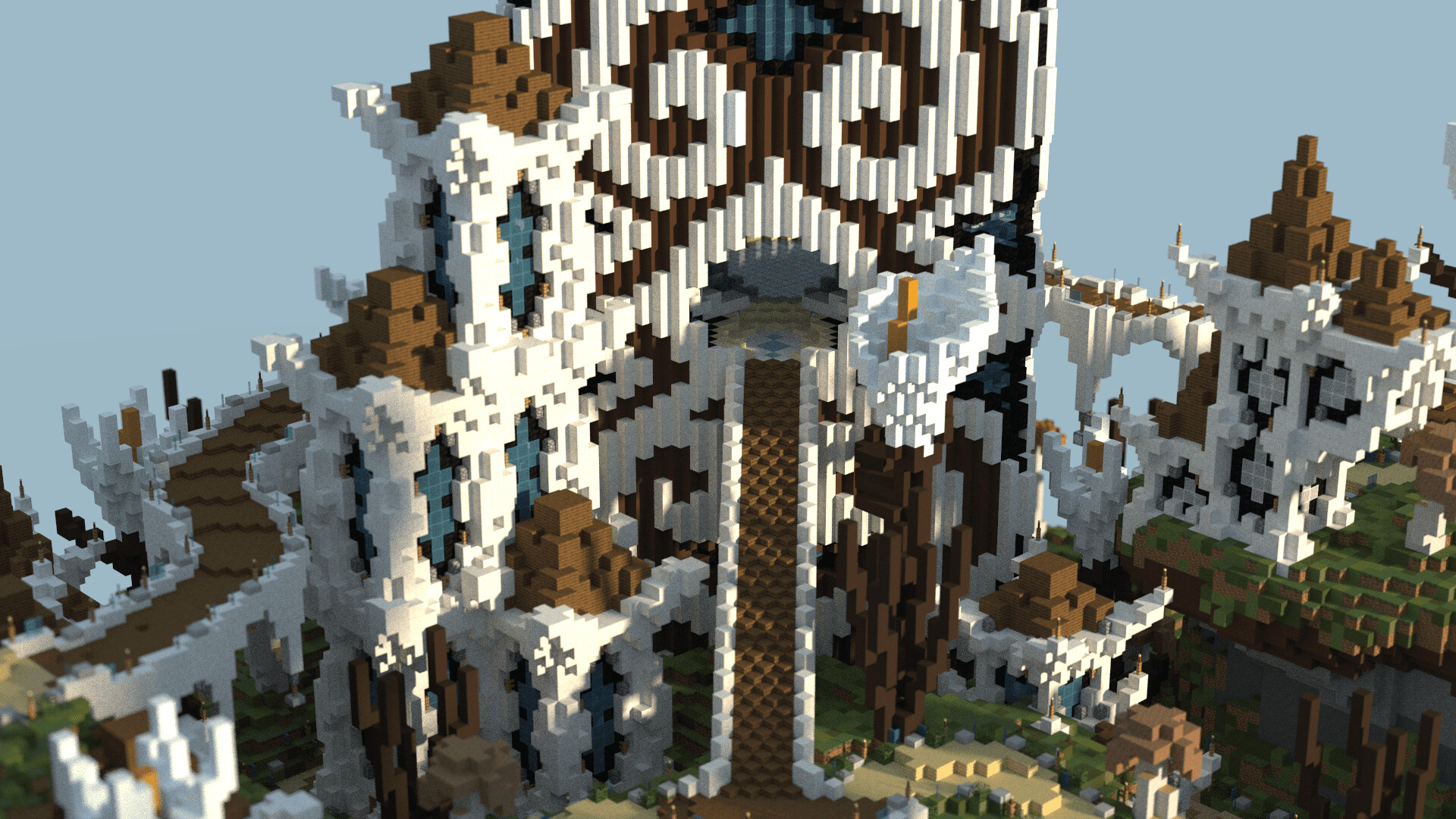 Fantasy Island Hub / Skyblok / Faction Spawn 320x320 1.0 (MC 1.8 and ...