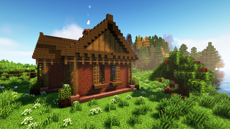 How to Build a Farmhouse Minecraft Map