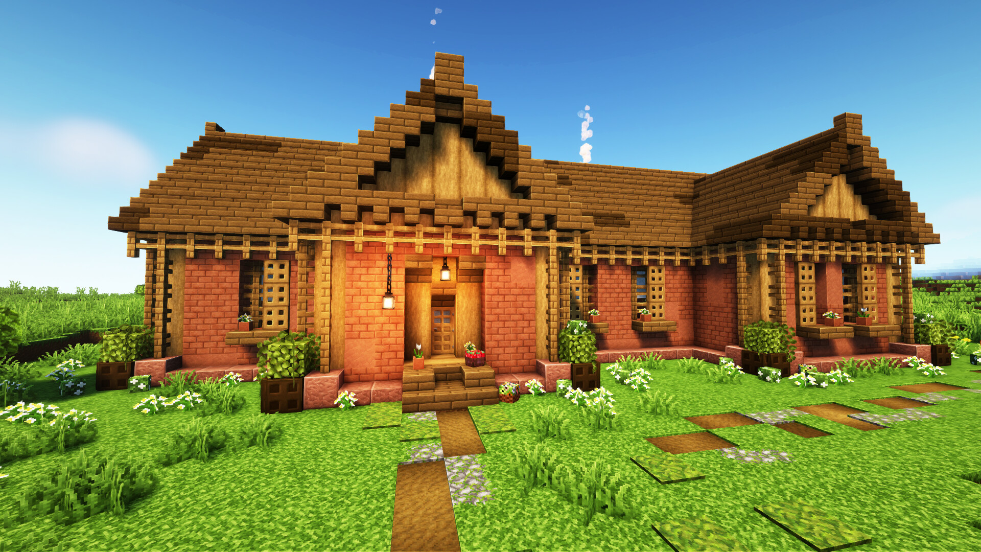 How to Build a Farmhouse Minecraft Map