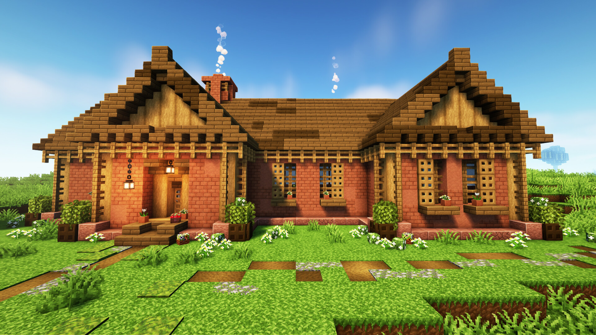 How to Build a Farmhouse Minecraft Map