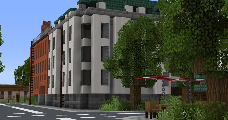 East European Styled City (Teaser) Minecraft Map