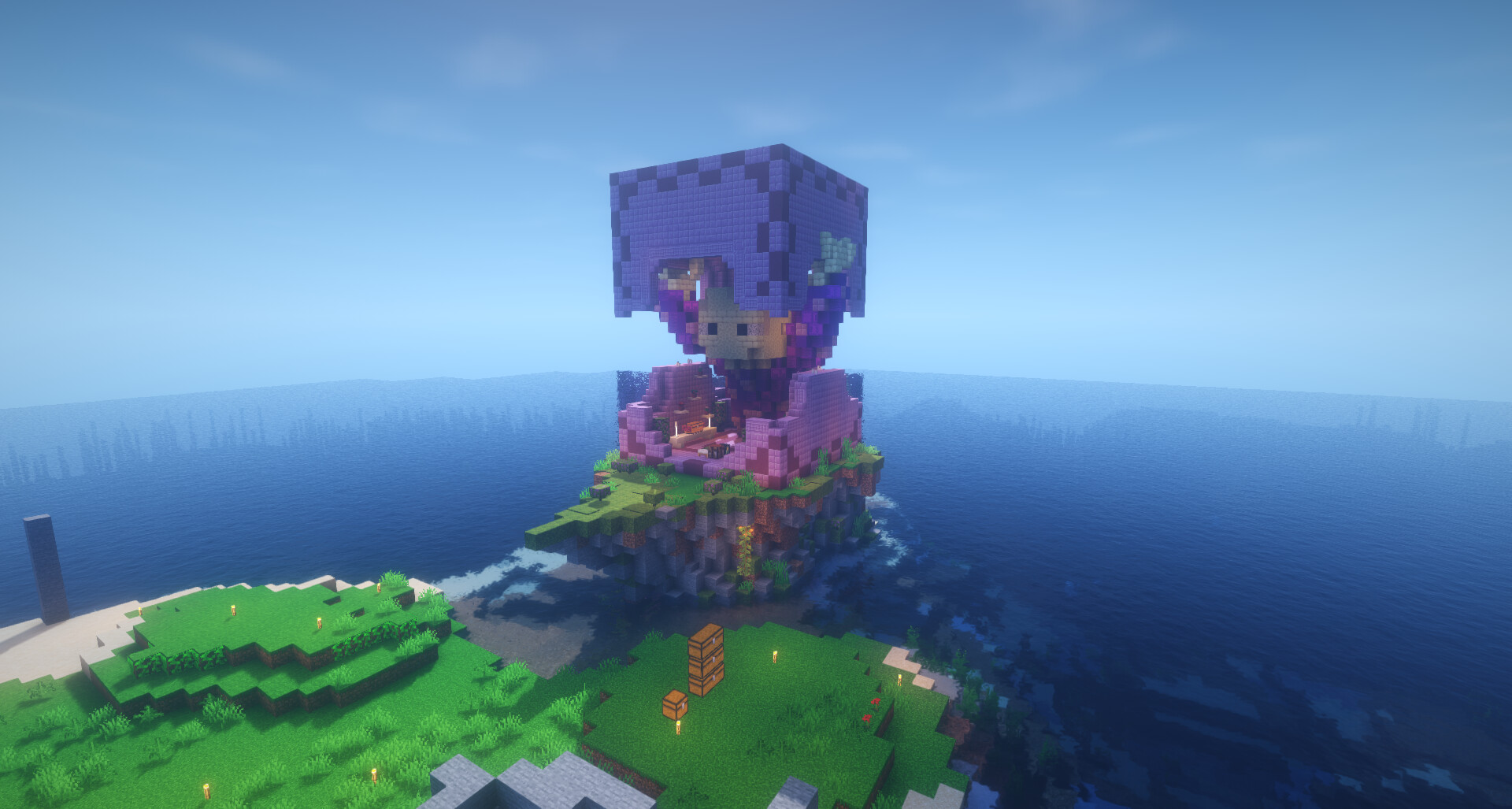 Shulker Shop Build (Statue'ish) Minecraft Map