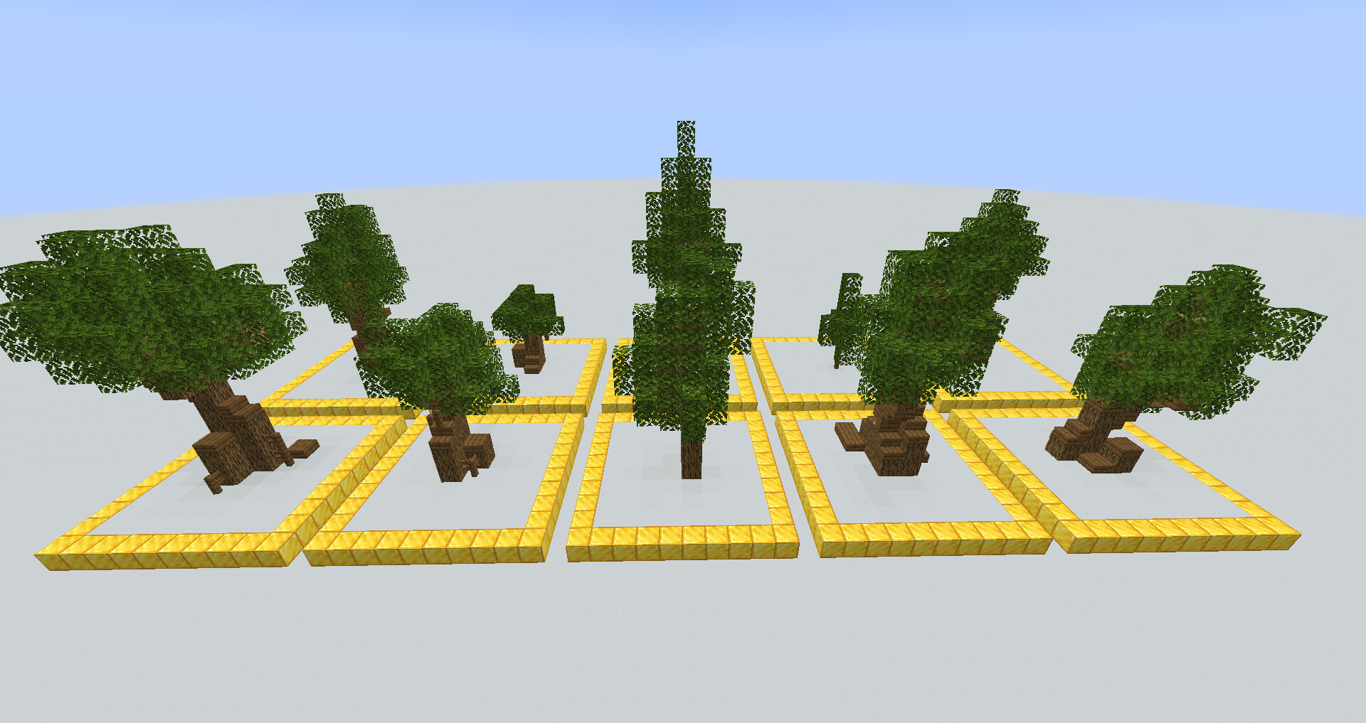 Oak Tree Templates By (Trentity) Minecraft Map