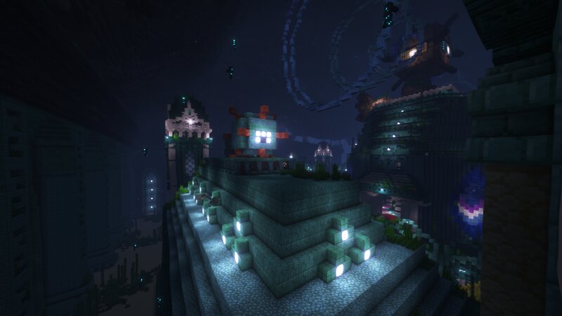 Ocean Monument Transformation! Minecraft Map