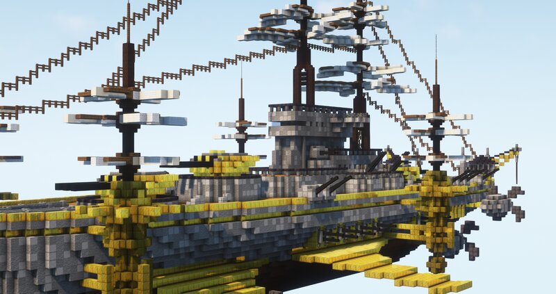 Tempesta Class Destroyer Minecraft Map