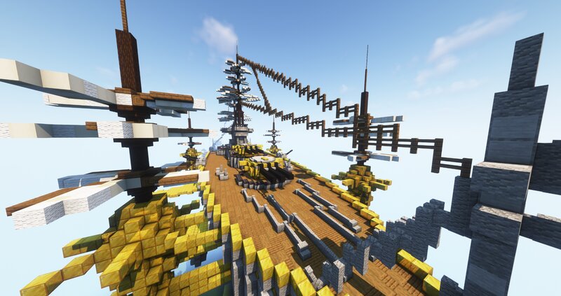 Tempesta Class Destroyer Minecraft Map