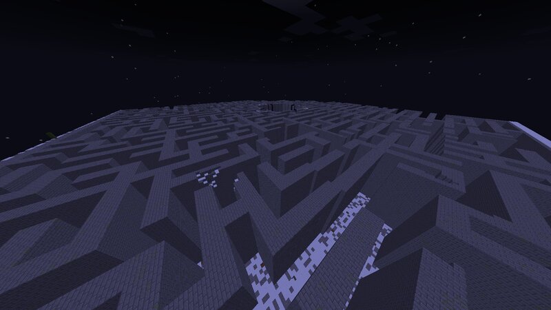 The Minecraft Maze Runner 100 Player Social Experiment (Map) Minecraft Map
